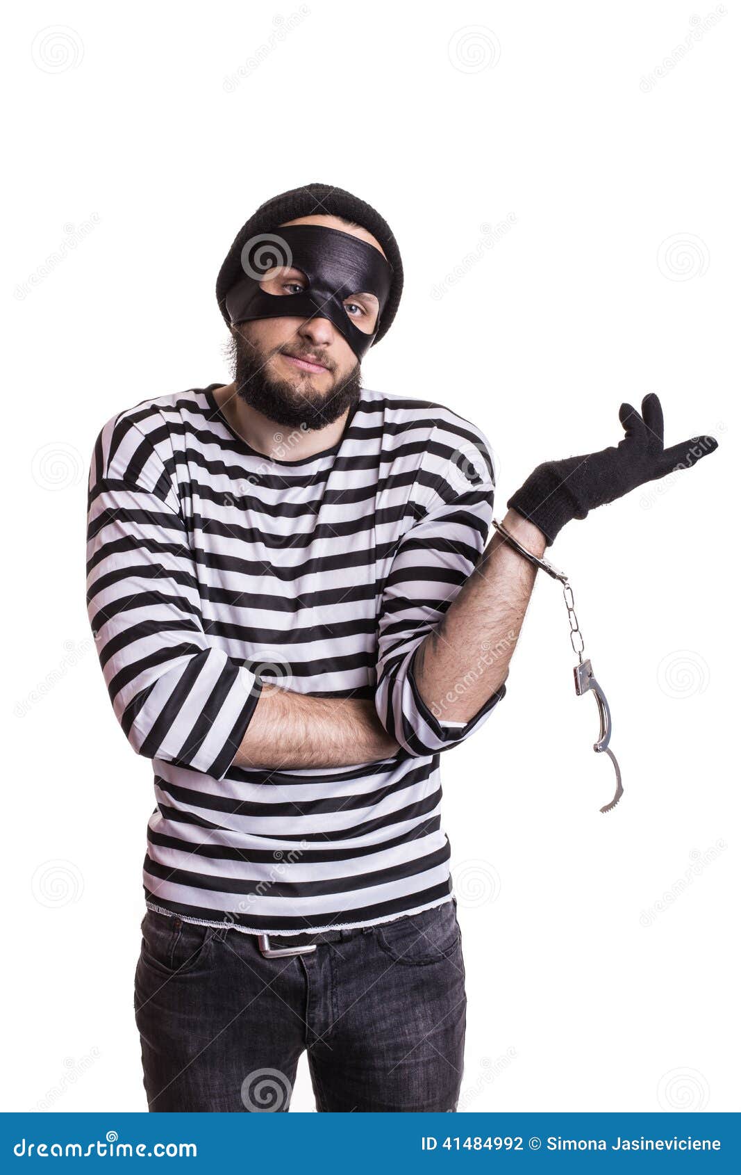 Arrested Anonymous Computer Hacker And Cyber Criminal With Handcuffs ...