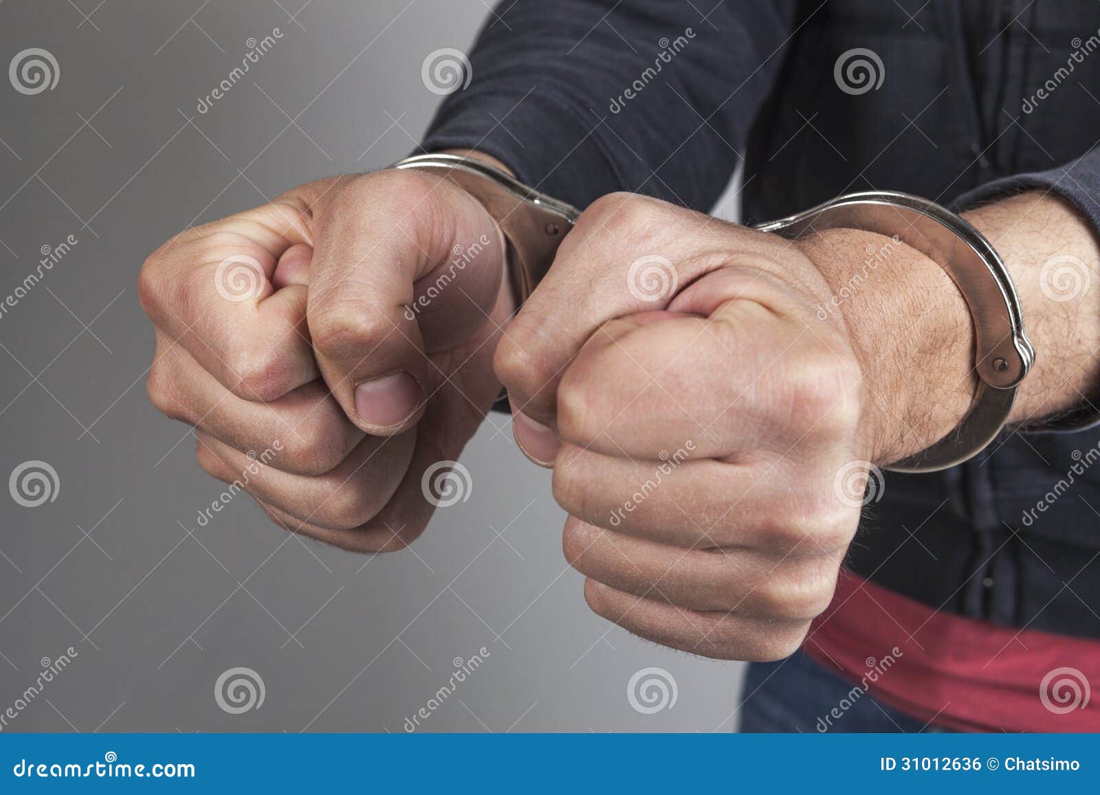 Thief arrested stock photo. Image of militia, danger - 31012636