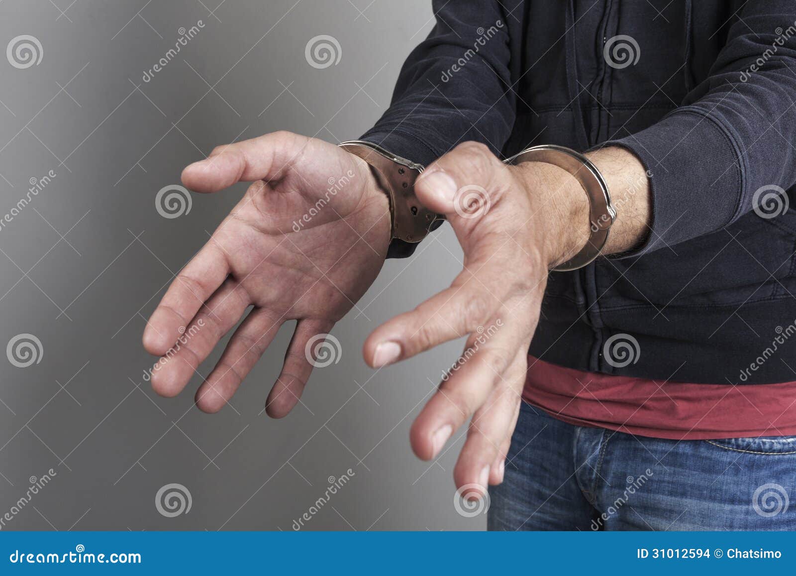 Thief arrested stock photo. Image of security, serious - 31012594