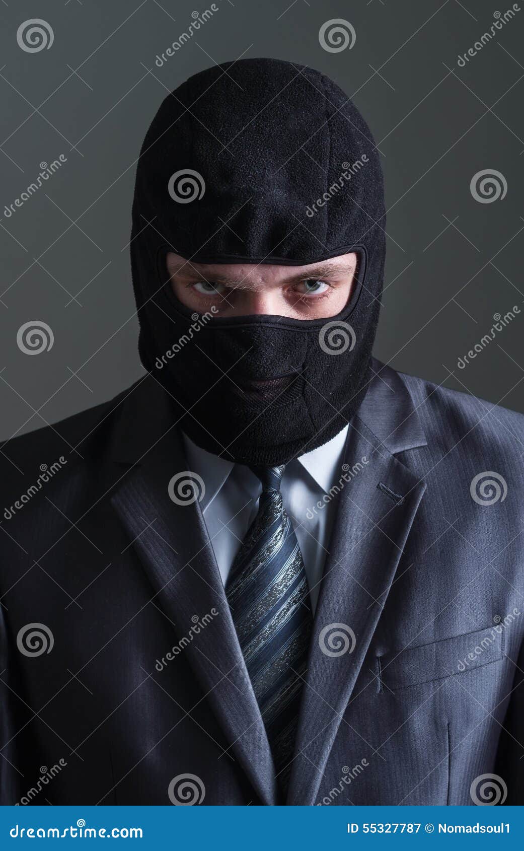 Thief in black mask stock image. Image of dark, burglar - 55327787