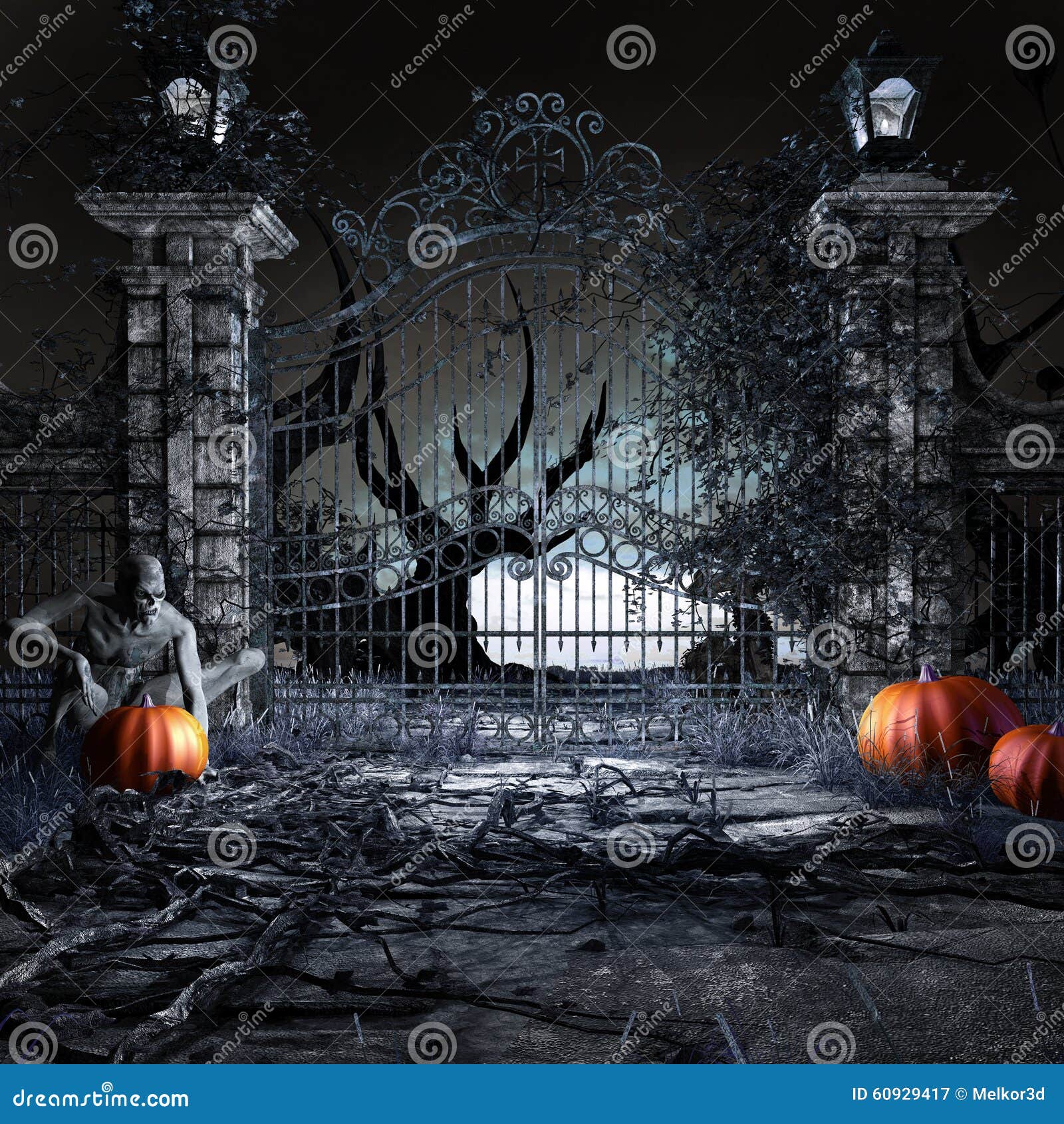 Thief in the garden stock illustration. Illustration of creepy - 60929417