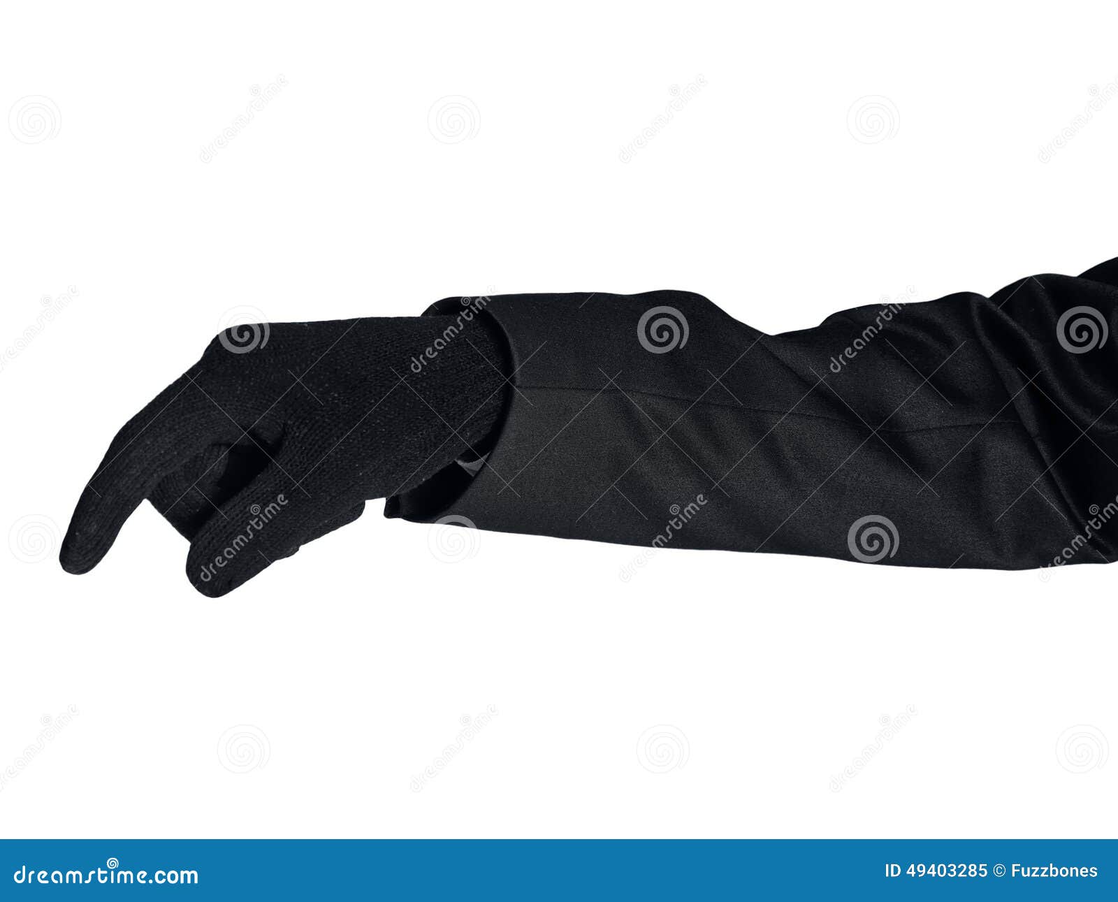 Thief hand on white stock image. Image of person, killer - 49403285