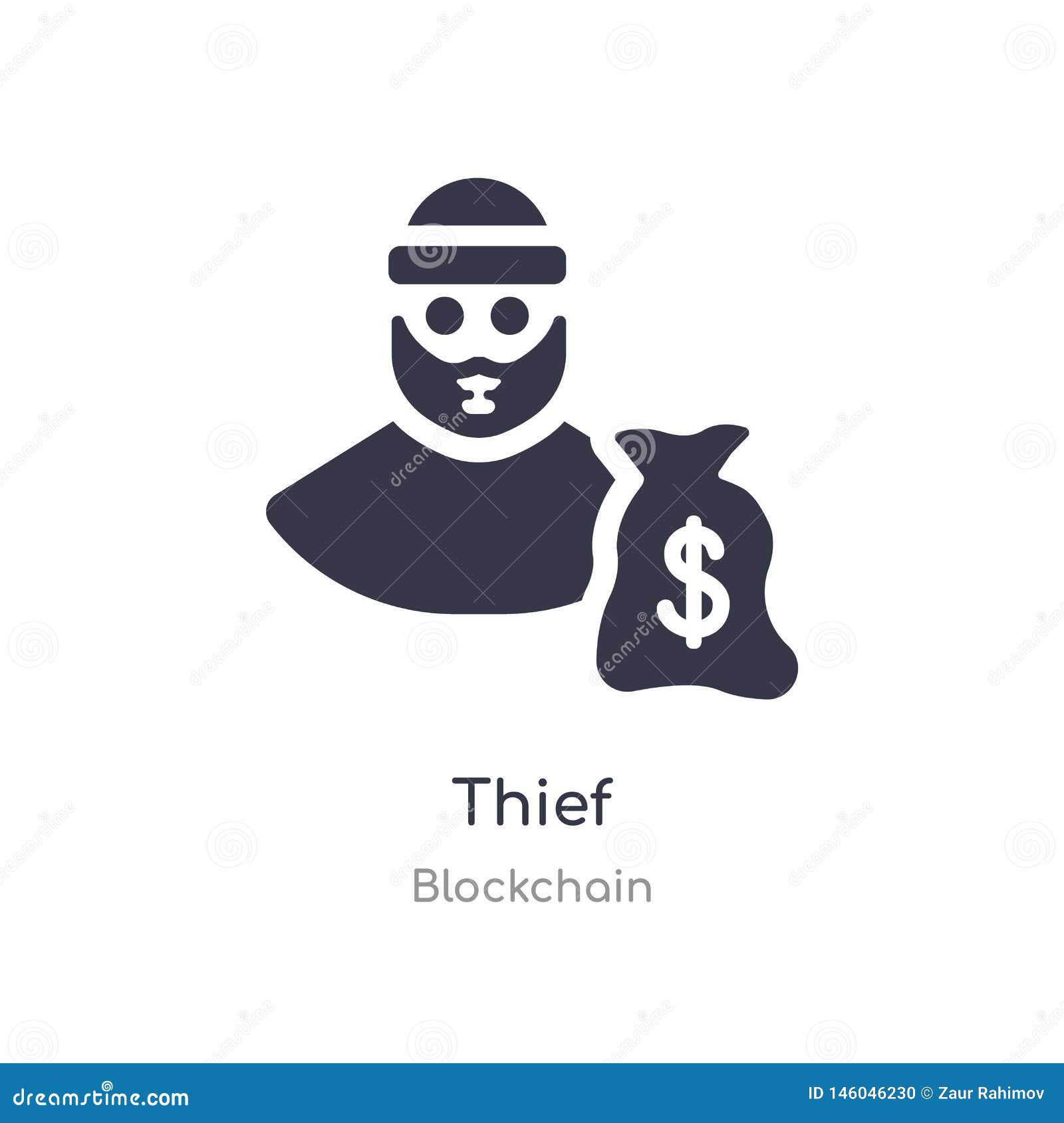 Thief Icon Vector