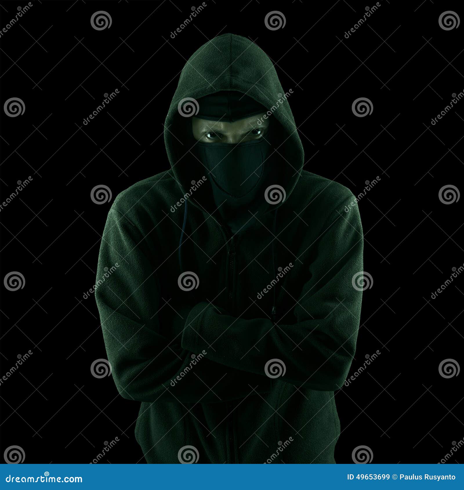 A thief looking at camera stock image. Image of housebreaker - 49653699