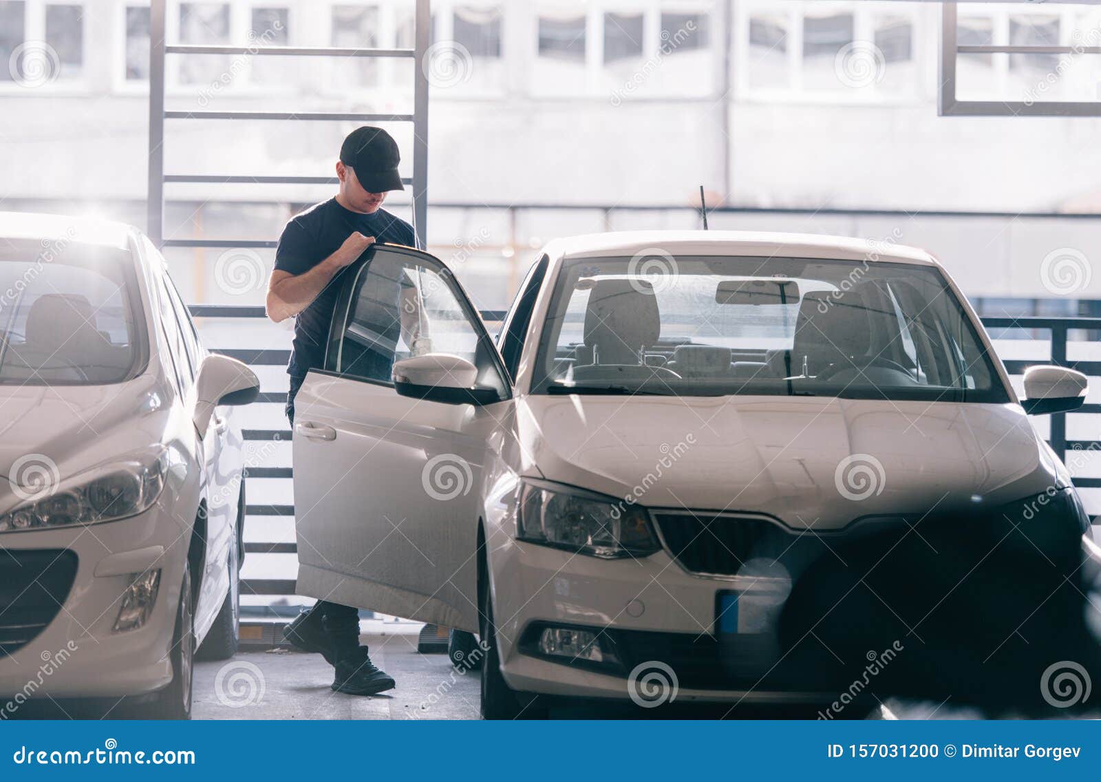 Thief making a crime stock photo. Image of larceny, destruction - 157031200