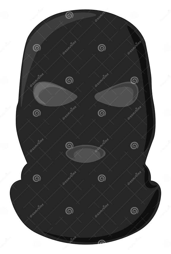 Thief Mask, Illustration, Vector Stock Vector - Illustration of ...
