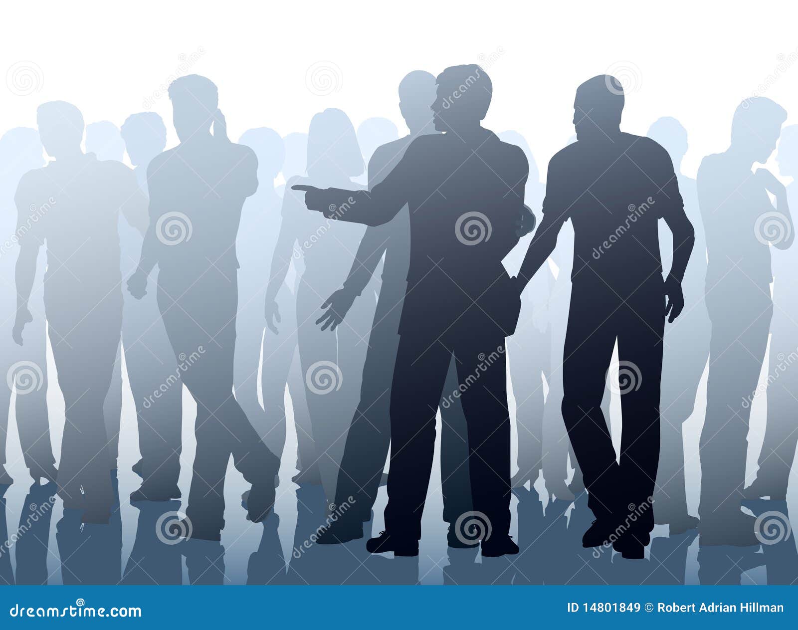 Thief team stock vector. Illustration of deceive, crowd - 14801849