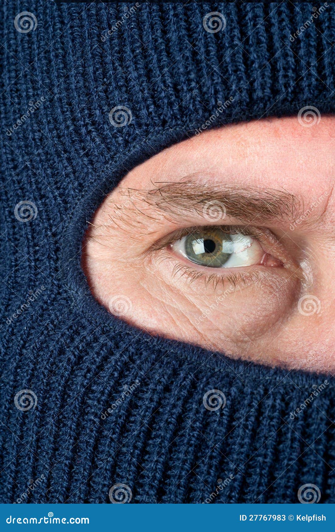 Thief wearing ski mask stock image. Image of crime, white - 27767983