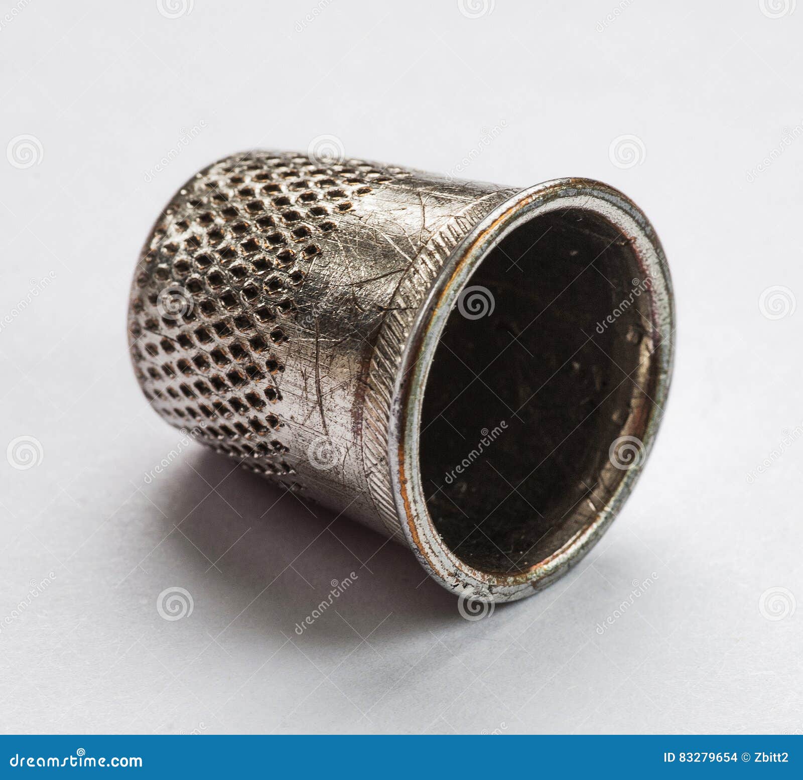 Thimble stock photo. Image of copper, texture, rough - 83279654