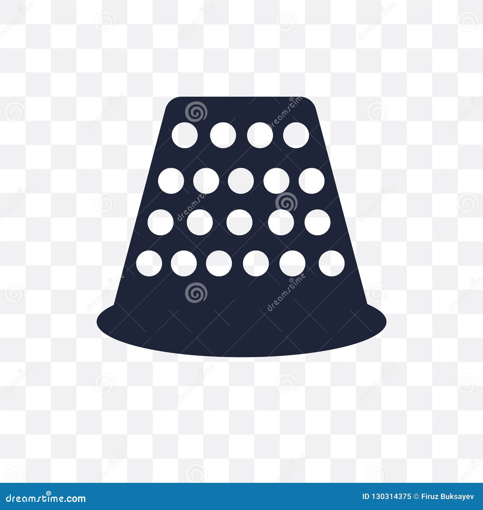 Thimble Transparent Icon. Thimble Symbol Design from Sew Collect Stock ...