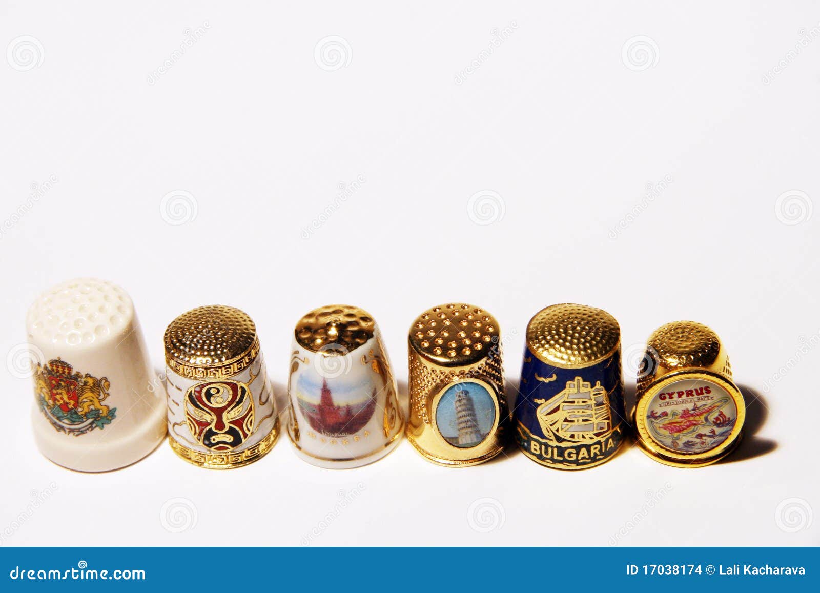Thimbles stock photo. Image of russia, emblems, souvenir - 17038174