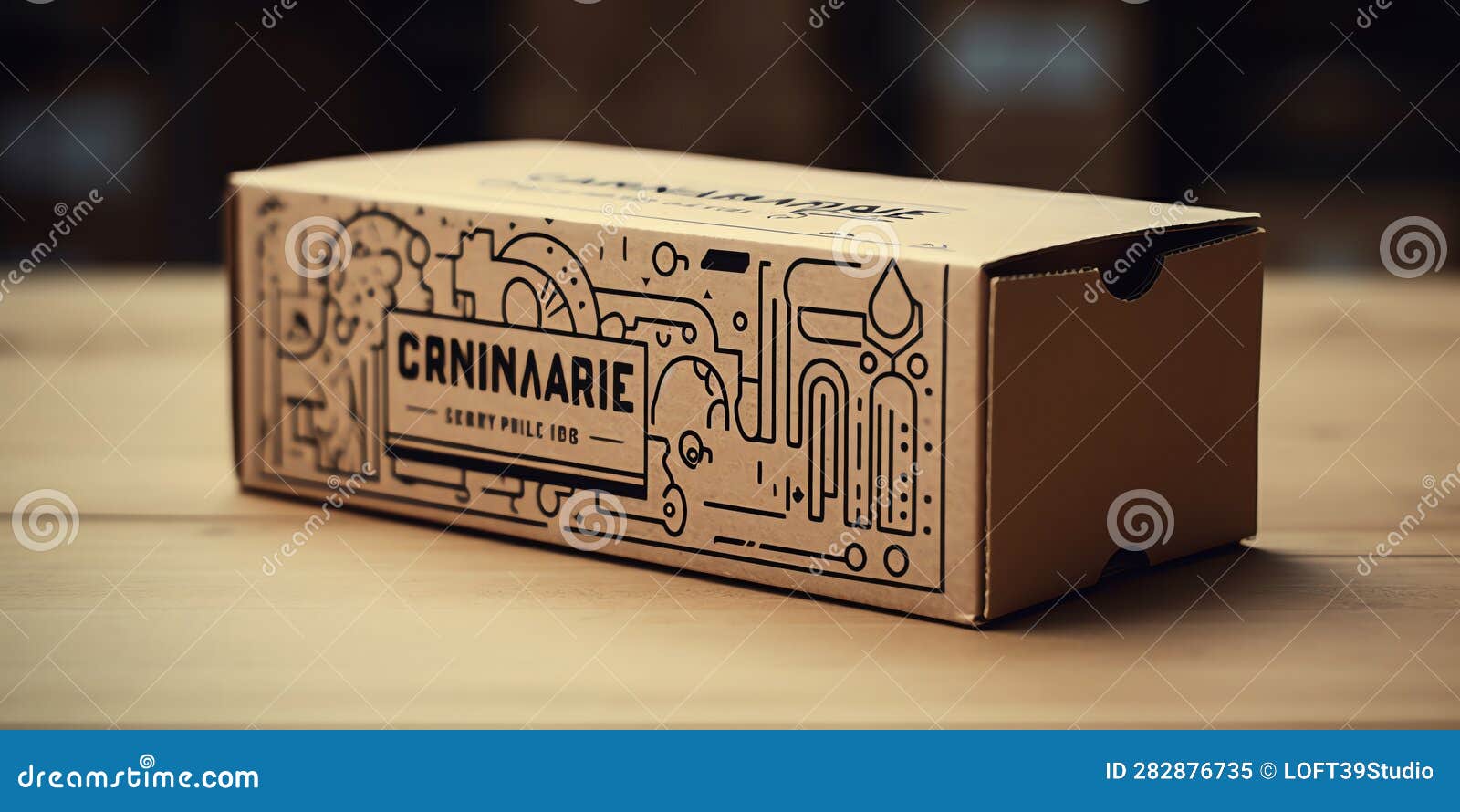 50_Thin_cardboard_box_1687329706324_2 Stock Illustration - Illustration ...