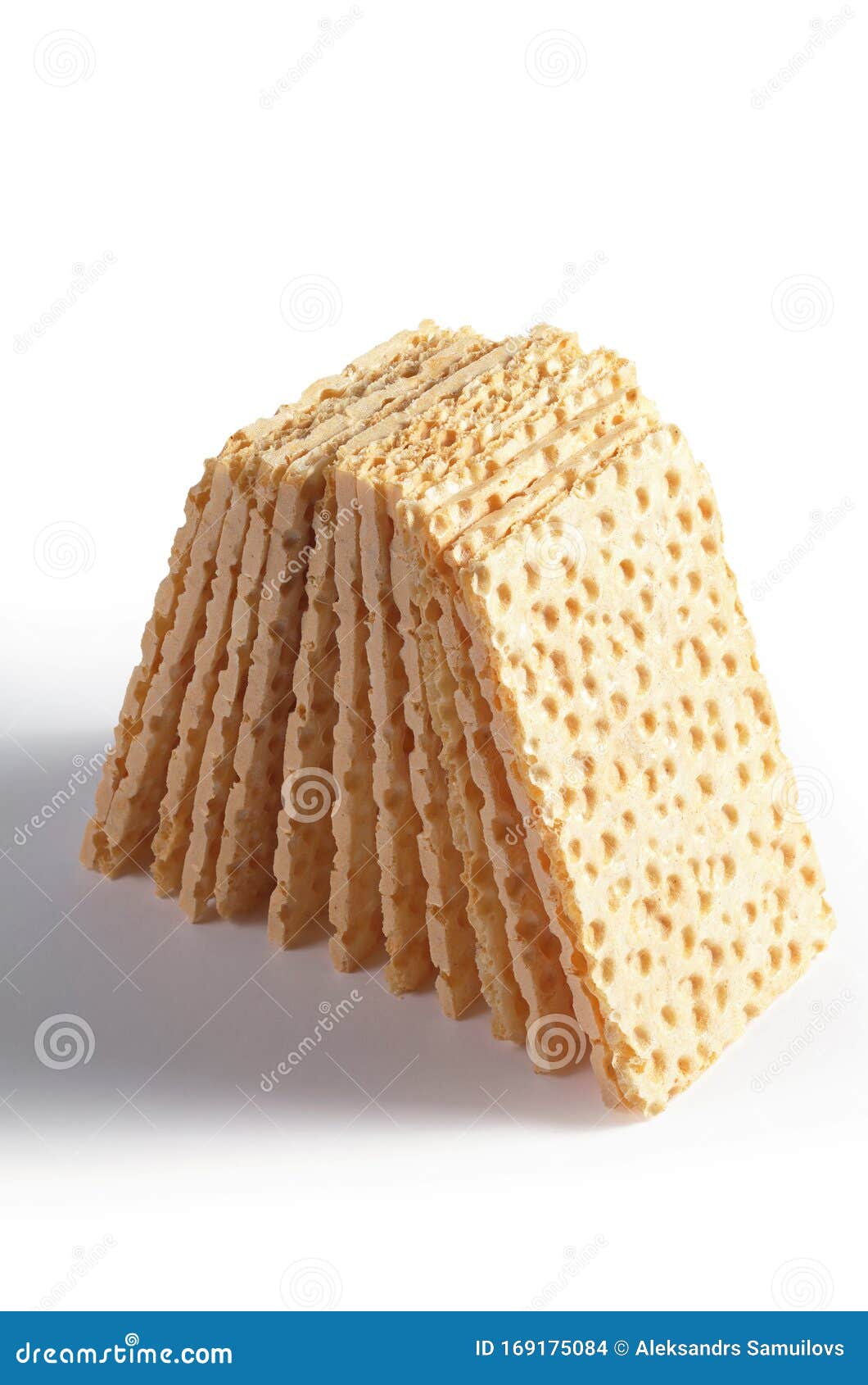 Thin crisp bread stock photo. Image of bread, crunchy - 169175084