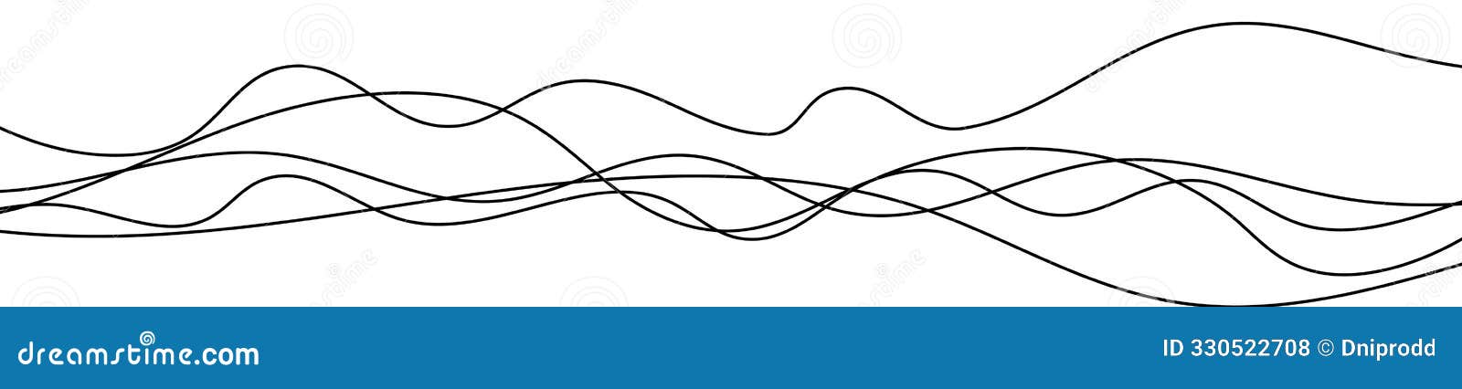 Curved And Wavy Black Arrow Icons With Bold White Outlines Vector ...