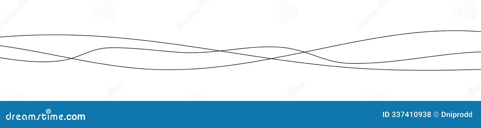 Thin curved wavy lines stock illustration. Illustration of wavy - 337410938