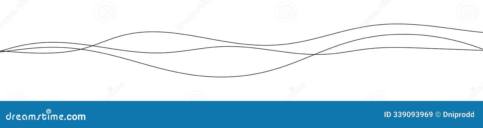 Thin curved wavy lines stock vector. Illustration of texture - 339093969