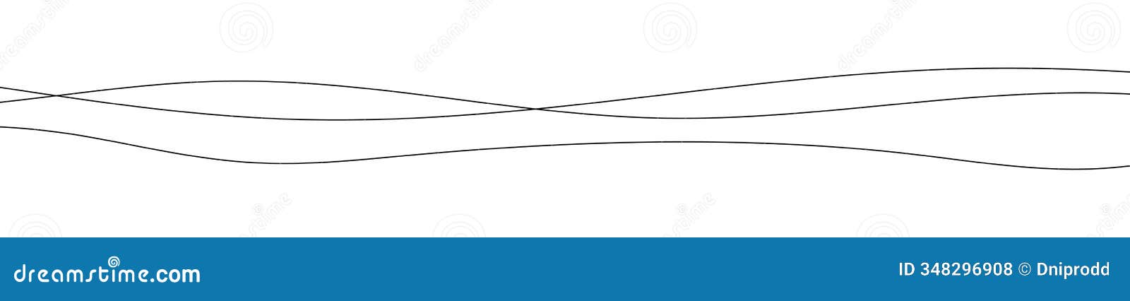 Thin Curved Wavy Lines Cartoon Vector | CartoonDealer.com #330382241