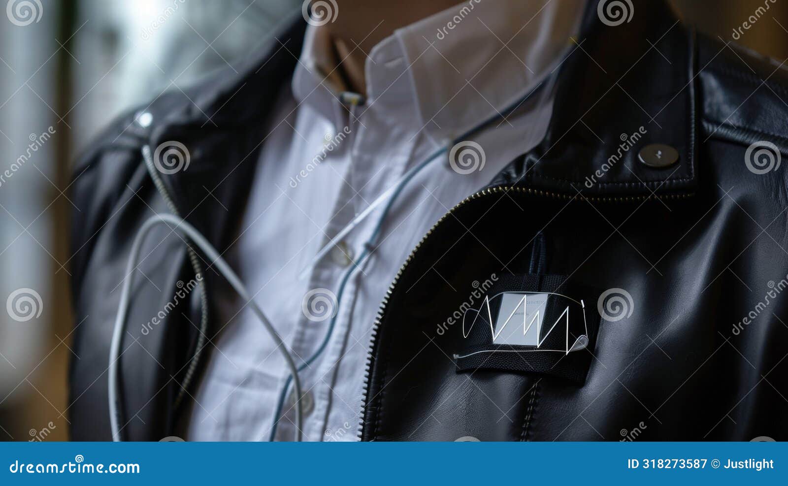 A Thin Discreet Patch with Embedded Electrodes Worn on the Chest To ...