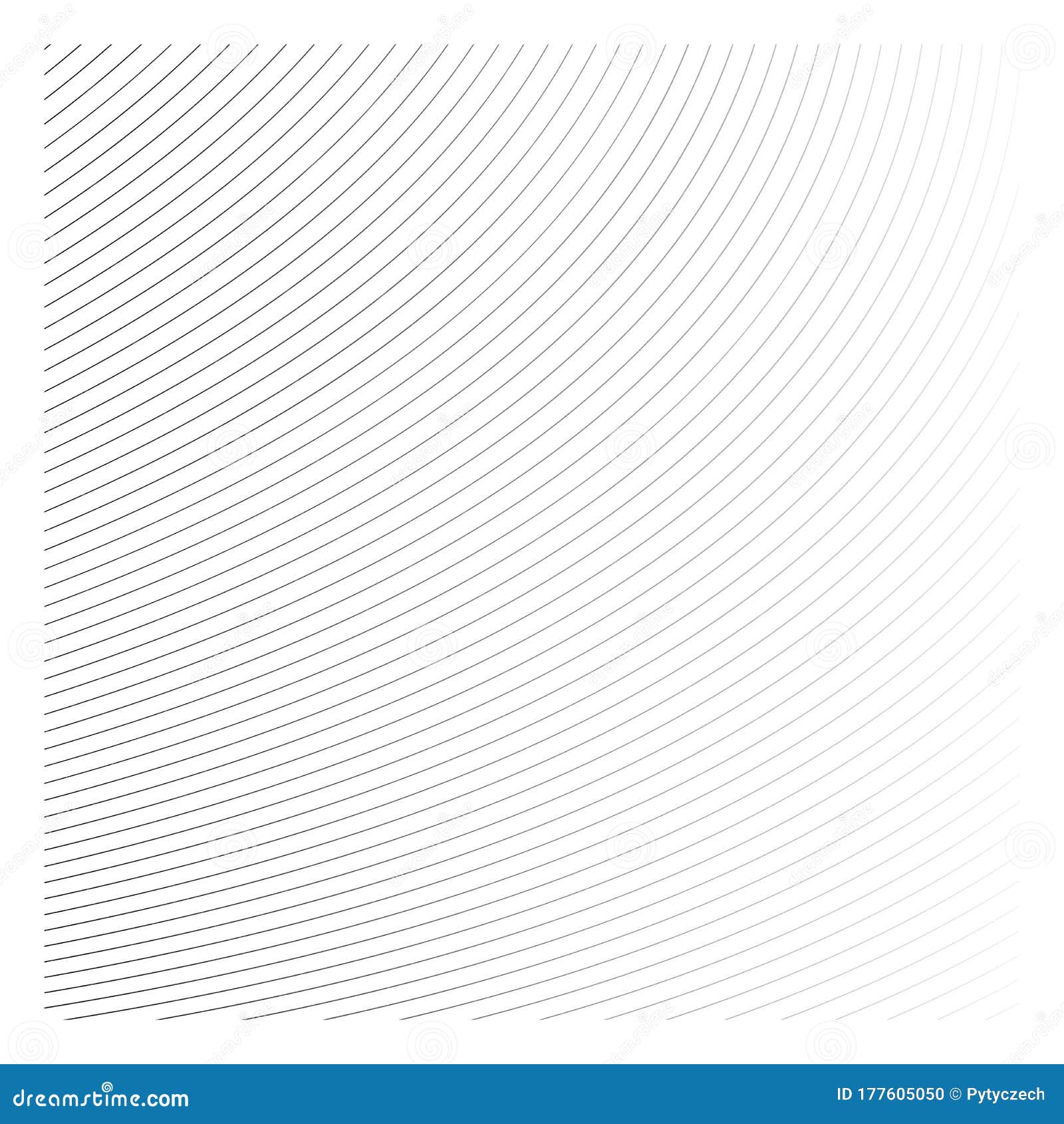 Thin Gray Gradient Lines Pattern Background. Simple Vector Abstract ...