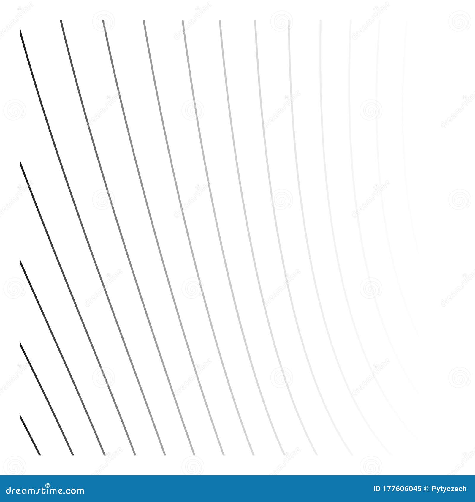 Thin Gray Gradient Lines Pattern Background. Simple Vector Abstract ...