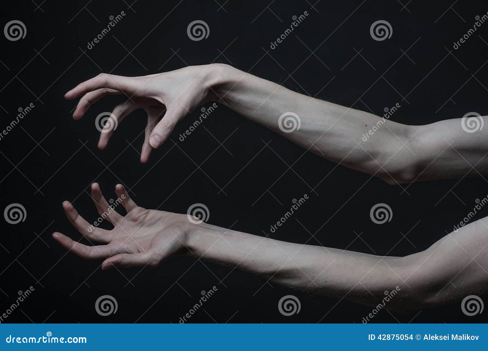Thin hands of death stock photo. Image of escape, human - 42875054