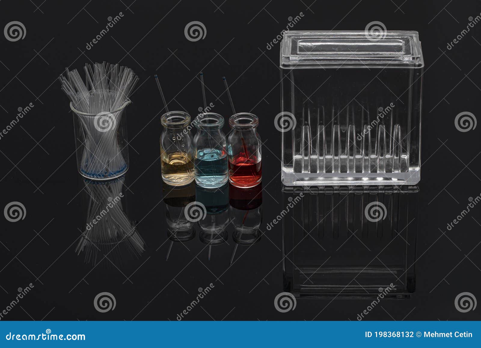 Thin Layer Chromatography Equipments Include Jar, Silica Gel, Capillary ...