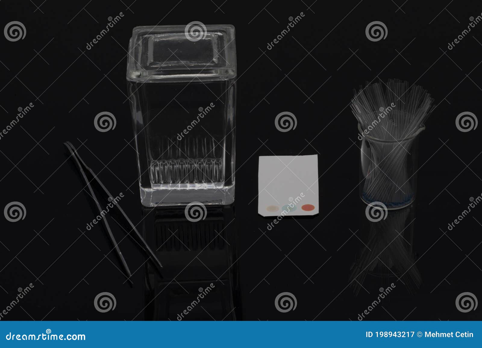 Thin Layer Chromatography Equipments Include Jar, Silica Gel, Capillary ...