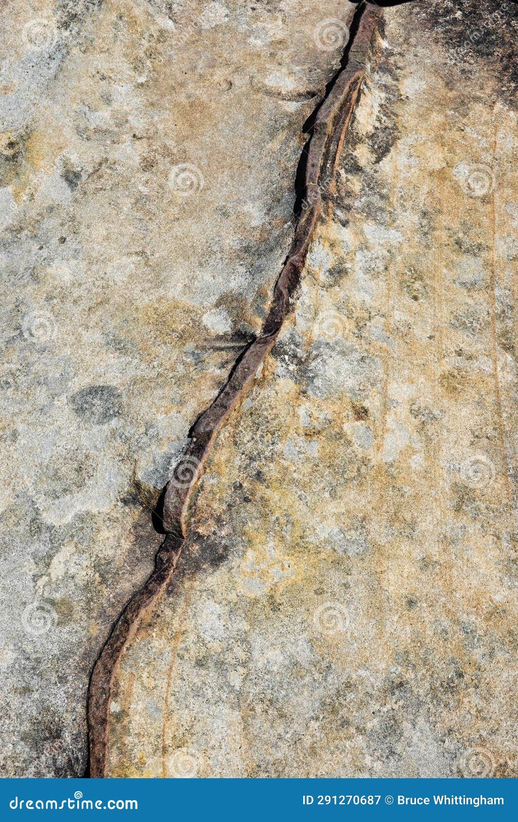 Thin Layer of Extruded Rock in Sandstone Rock Stock Image - Image of ...