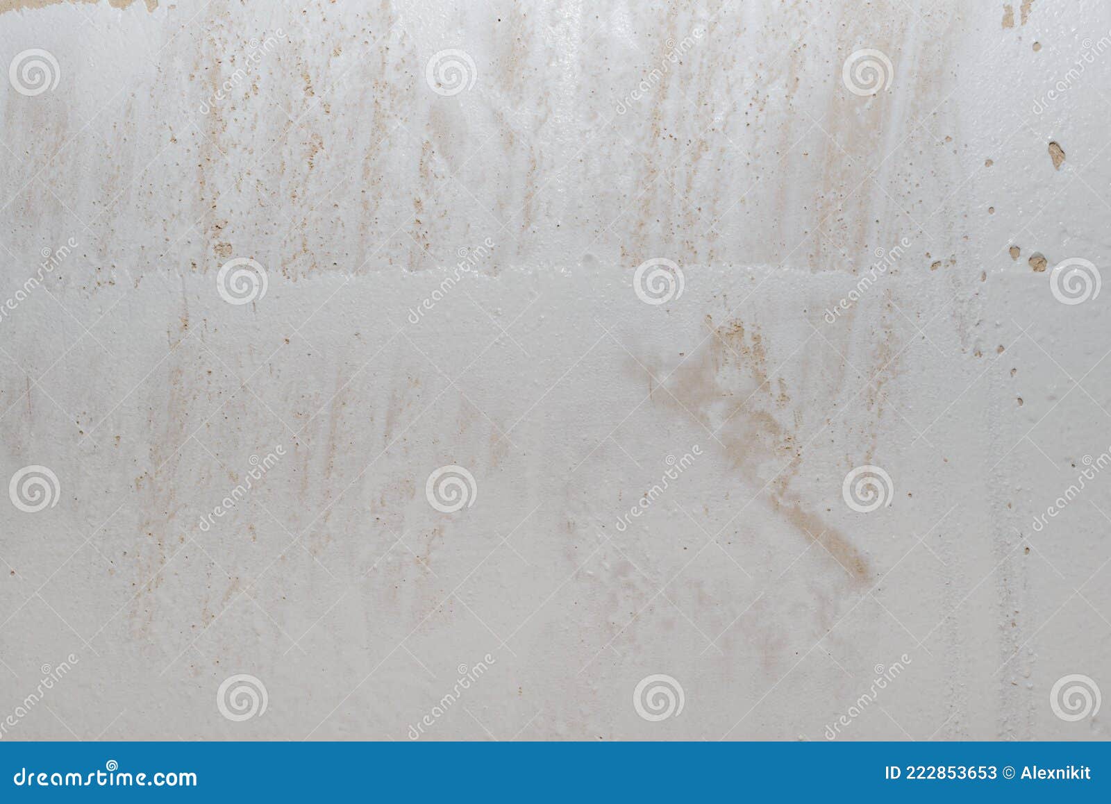 Thin Layer of White Putty on Beige Gypsum Plaster Stock Image - Image ...