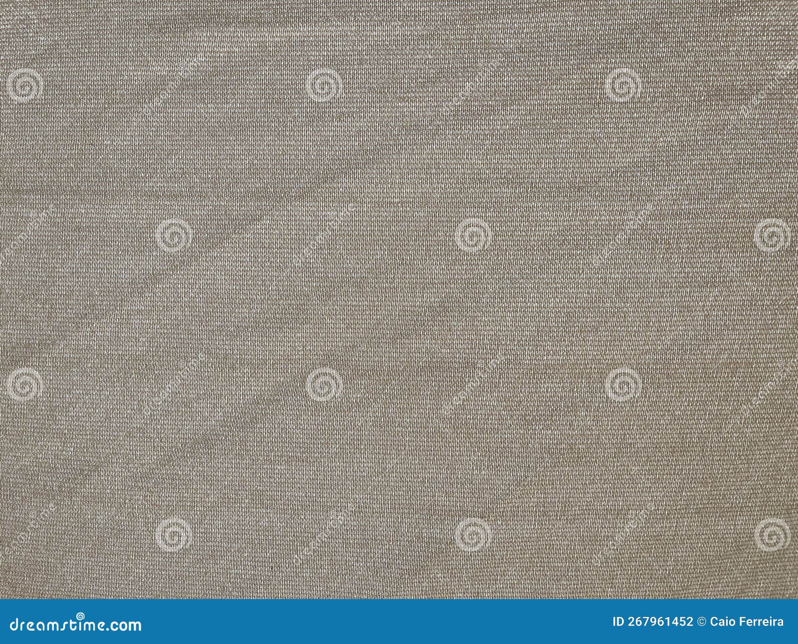 Thin Light Brown Textured Fabric Slightly Wrinkled Stretched with Its ...