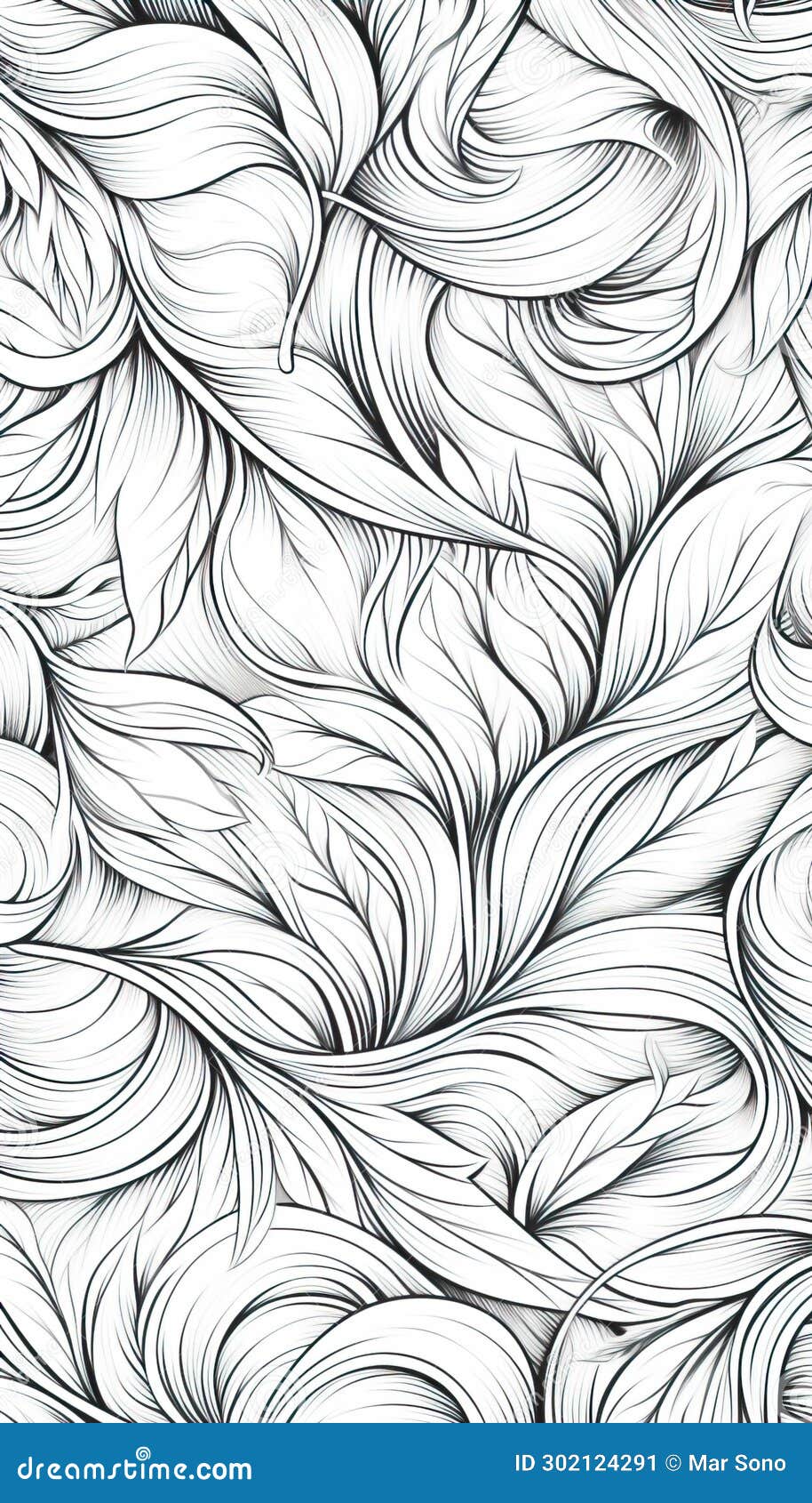 Thin Line Art Style Pattern for Wedding Invitation, Wall Art and Card ...