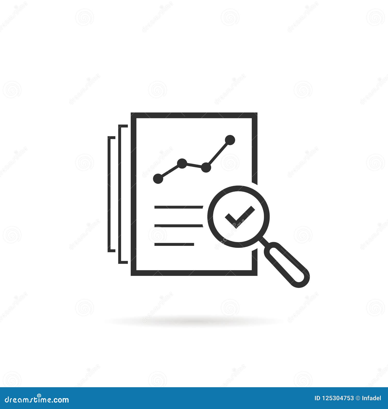 Thin Line Assess Icon Like Review Audit Risk Stock Vector ... Thin Line Assess Icon Like Review Audit Risk Stock Vector ...