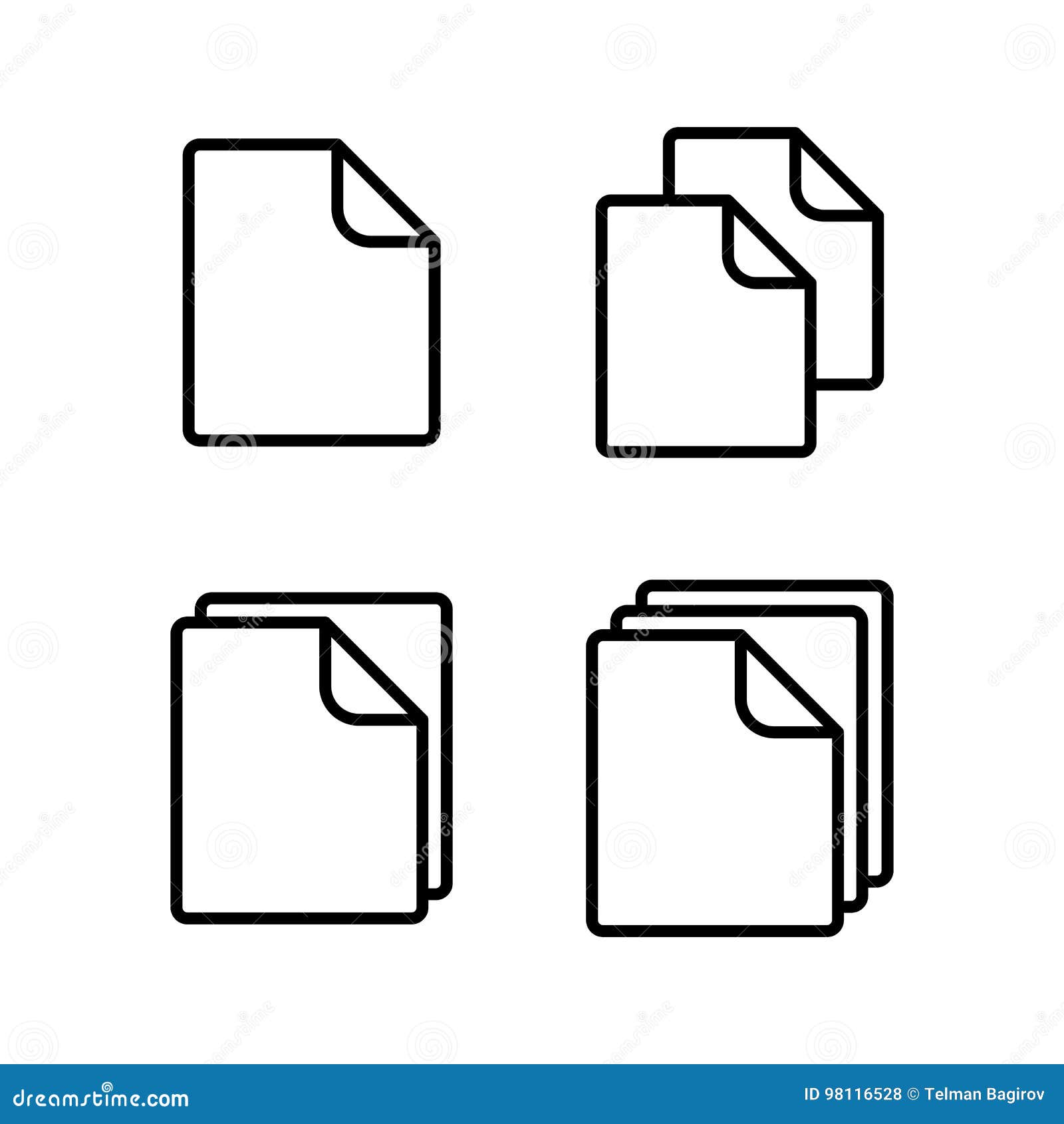 Document Blank Business, White Page, Design Bureaucracy, Object Fly ...