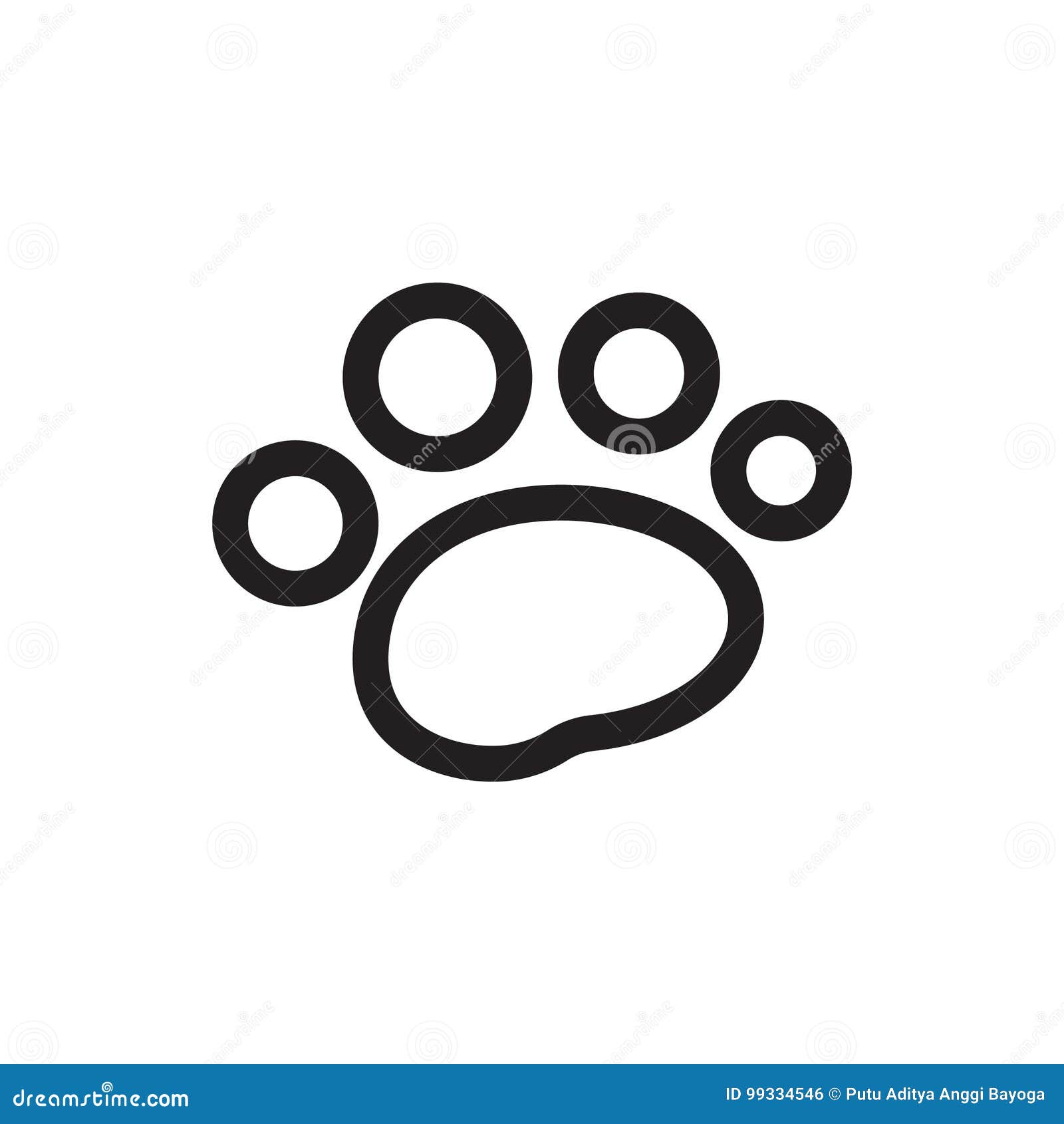 Paws Icon Stock Illustrations – 9,919 Paws Icon Stock Illustrations ...