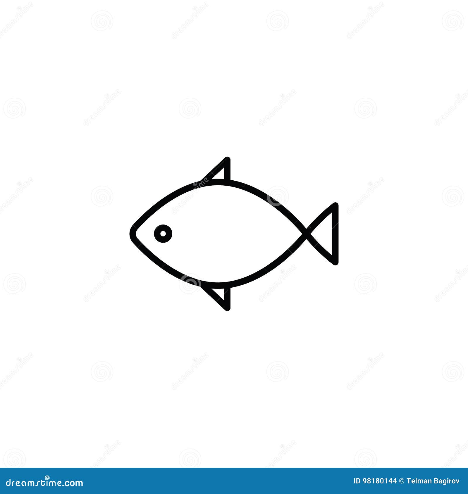 Thin Line Fish Icon White Background Stock Illustrations – 5,772 Thin ...