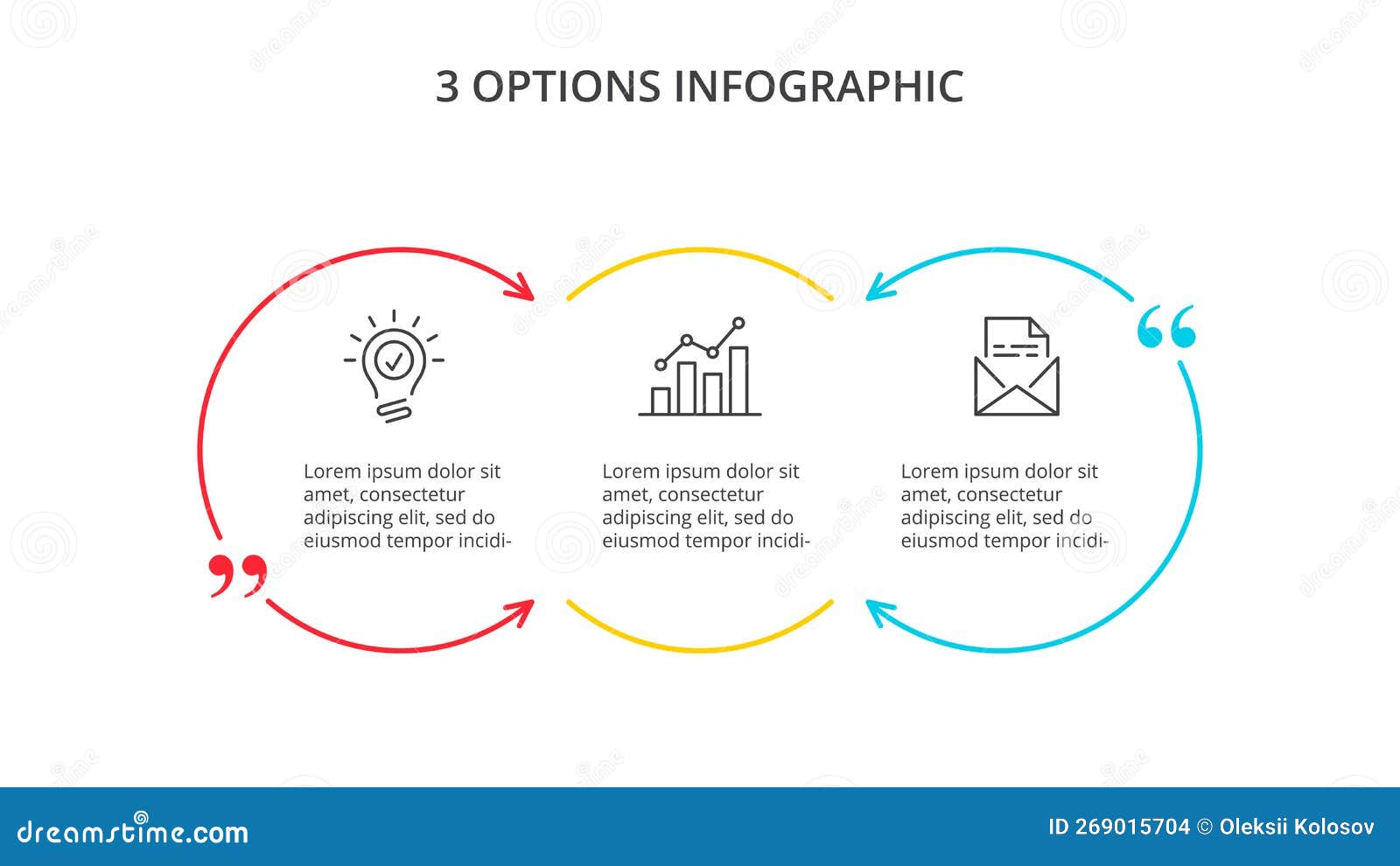 Thin Line Flat Quote Element for Infographic. Template for Diagram ... Thin Line Flat Quote Element for Infographic. Template for Diagram ...