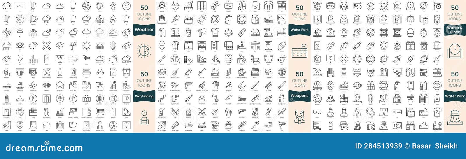 Wayfinding Icons. Disabled Sign Set. Way Finding Symbols Accessible ...