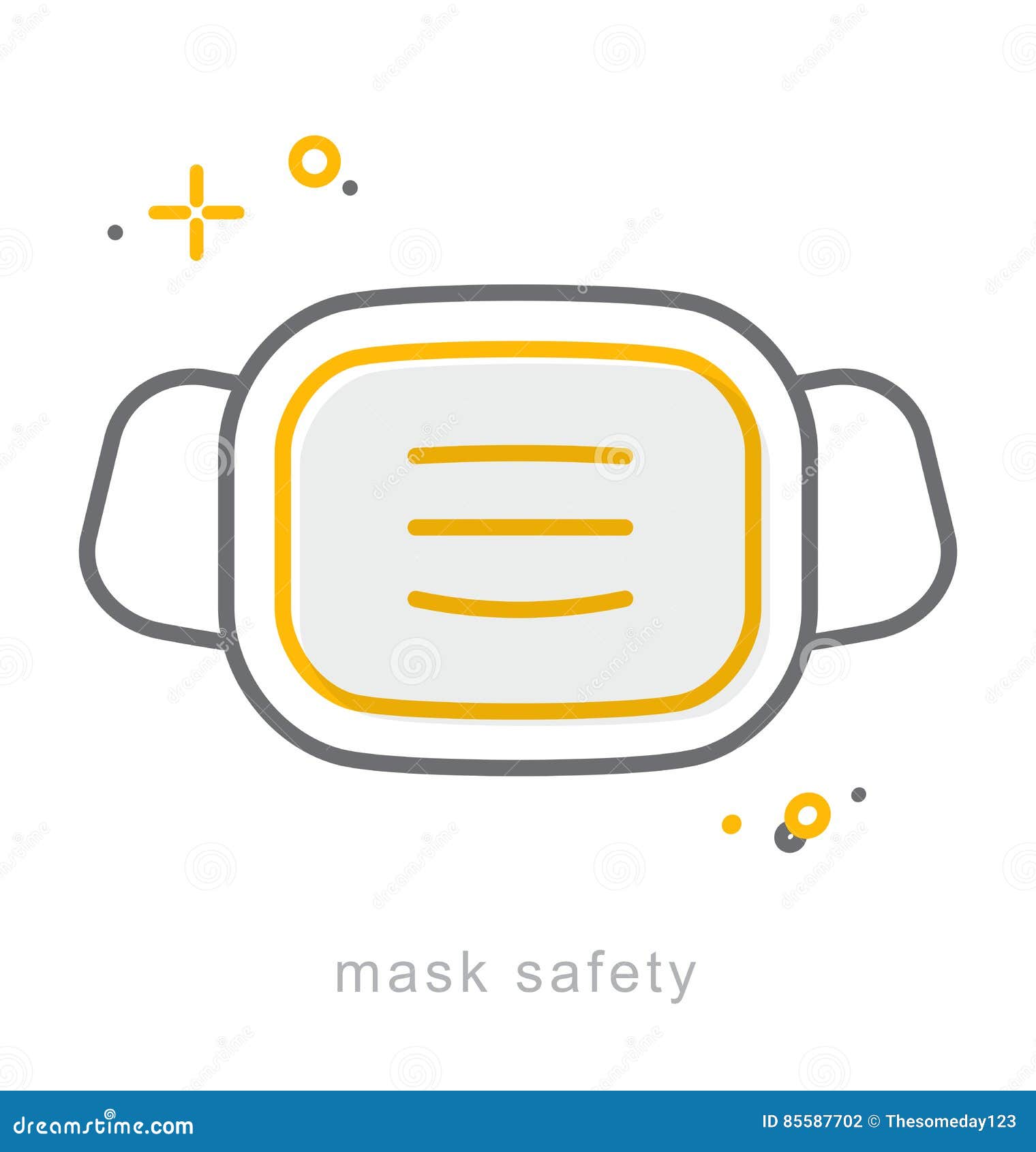 Lab Mask: Safety And Protection In The Scientific Environment Stock ...
