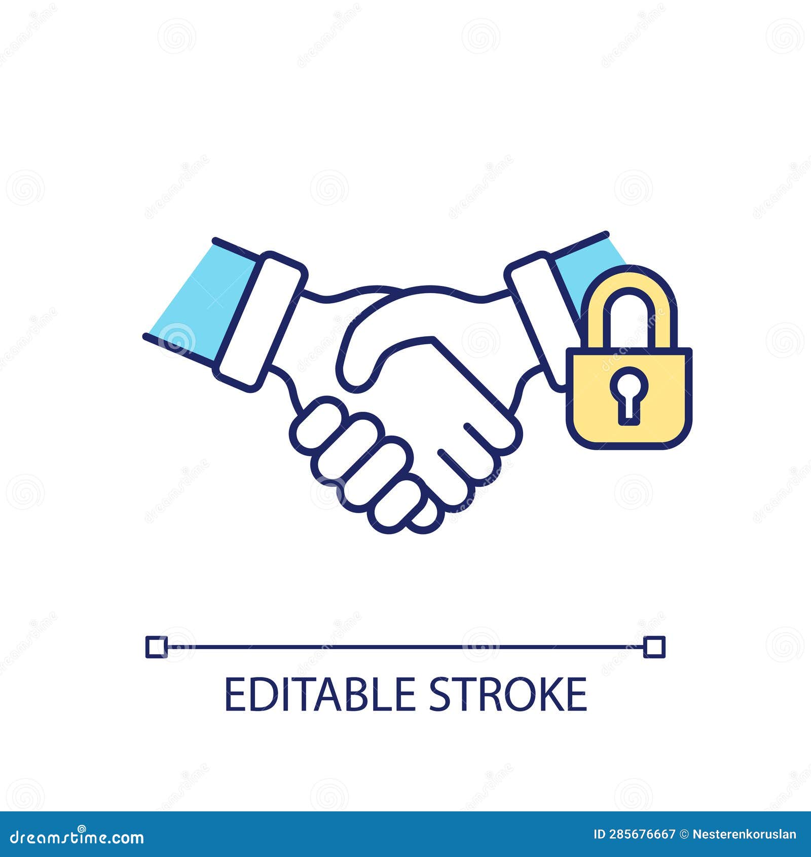 Thin Line Lack of Transparency Icon Stock Vector - Illustration of icon ...