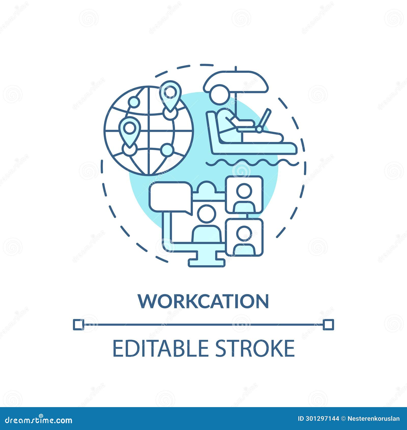 Workcation Cartoons, Illustrations & Vector Stock Images - 505 Pictures ...