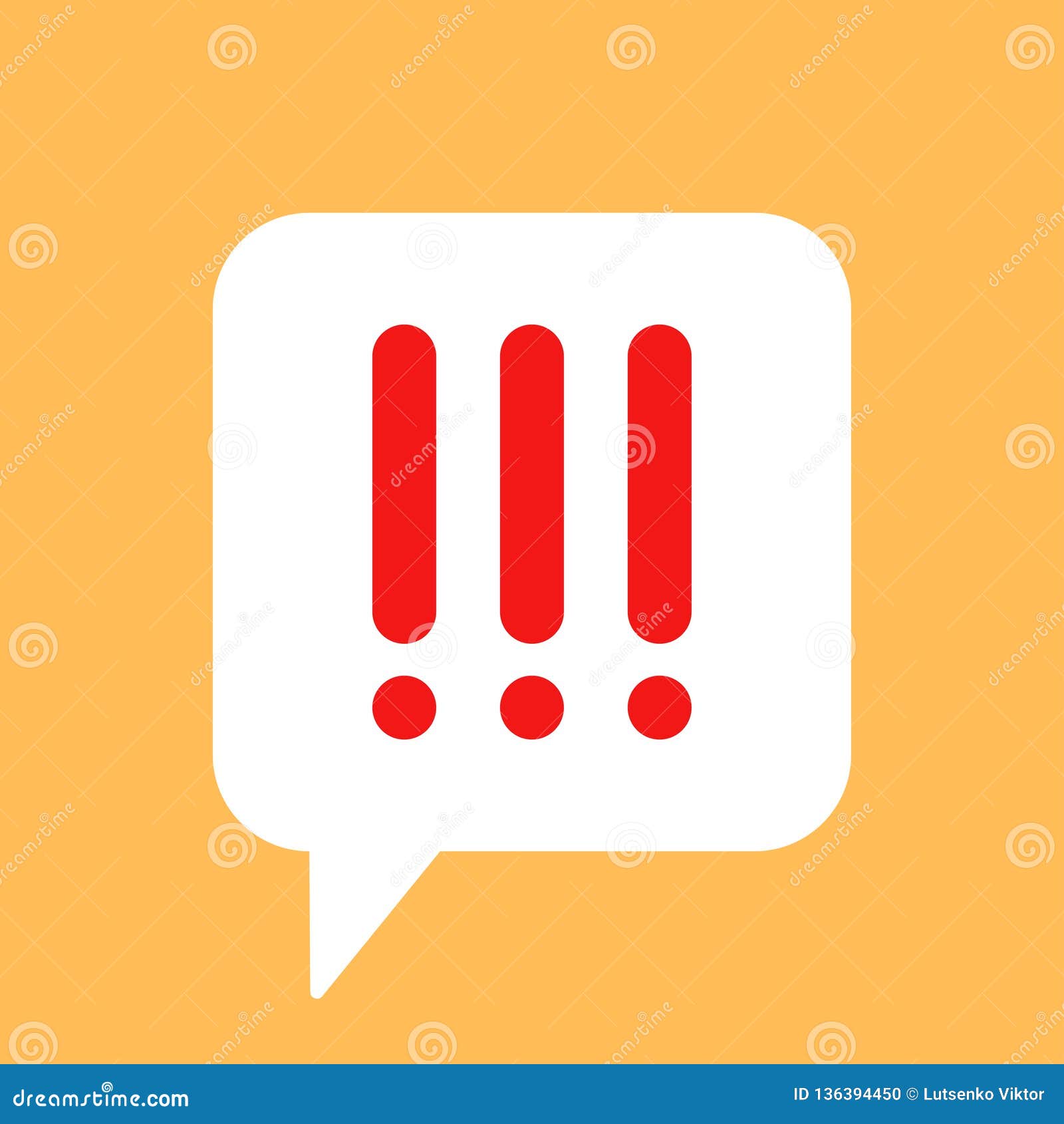 Fun Thin Line Speech, Bubble, Dialog Box Icon on White Background Stock ...