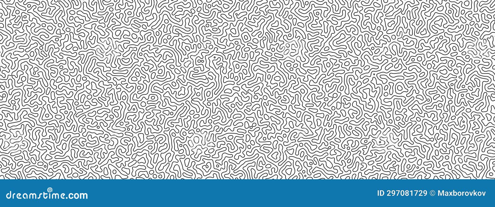 Thin Lines Texture. Abstract Turing Ornament Halftone Reaction ...