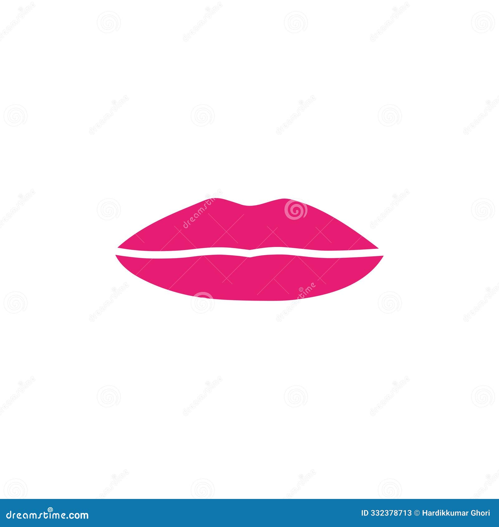 Thin Lips Transparent Icon. Thin Lips Symbol Design From Human B Vector ...