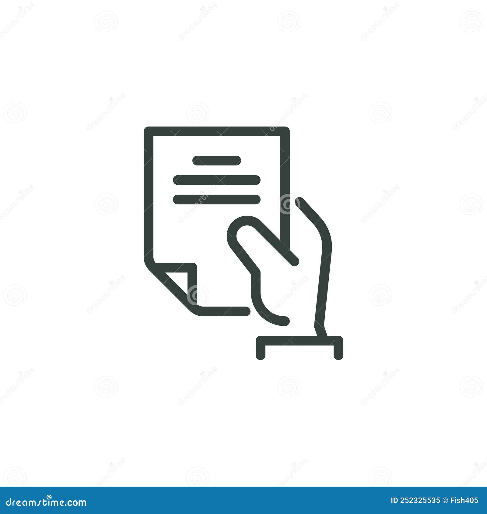 Submission Of Documents Vector Illustration | CartoonDealer.com #178183824