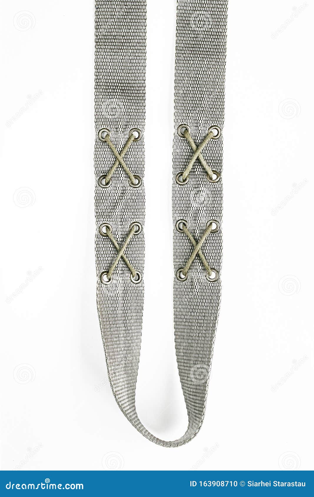 Thin rag strap in grey stock photo. Image of accessory - 163908710