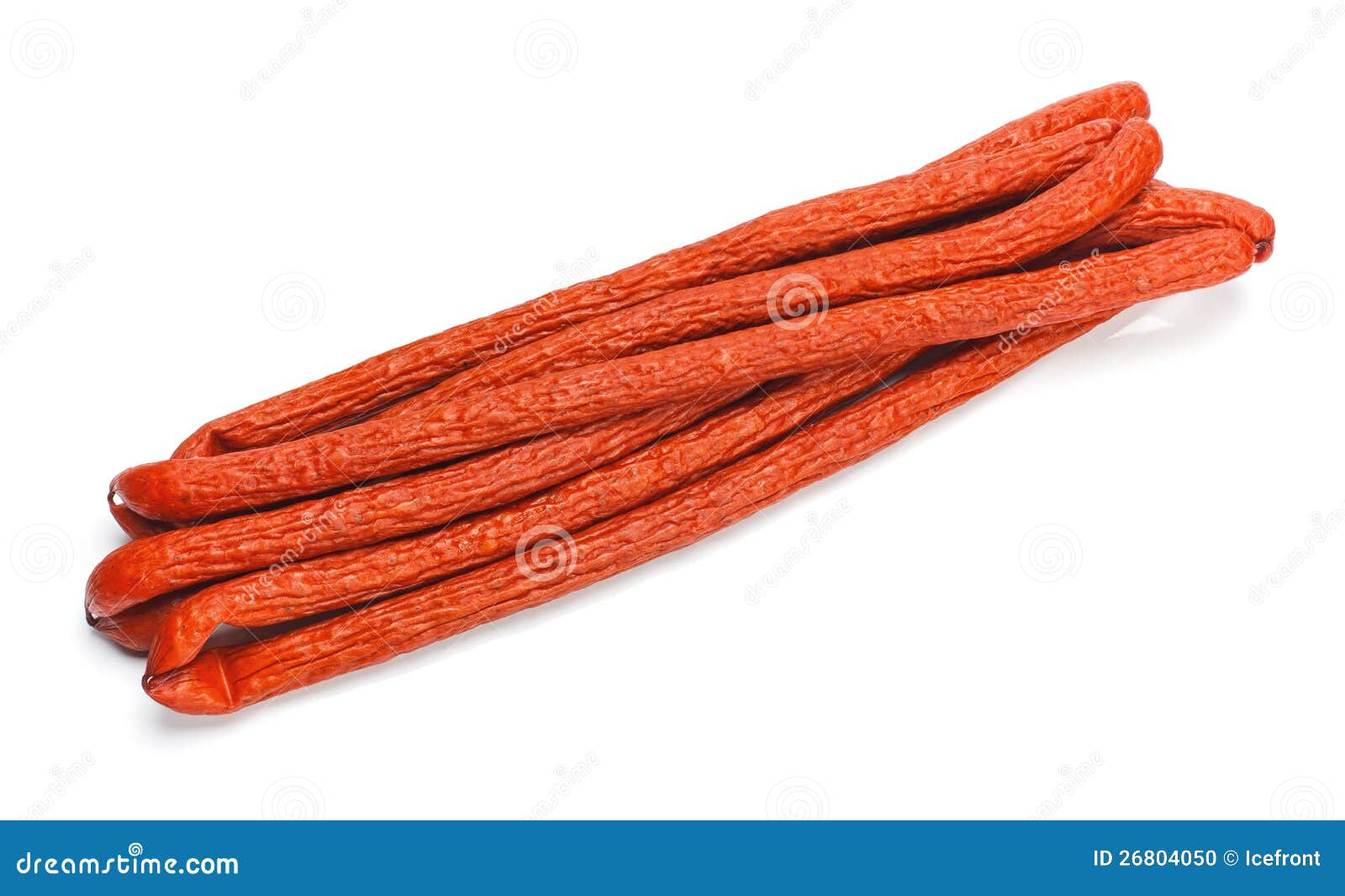 Thin sausages sticks stock photo. Image of tasty, sticks - 26804050