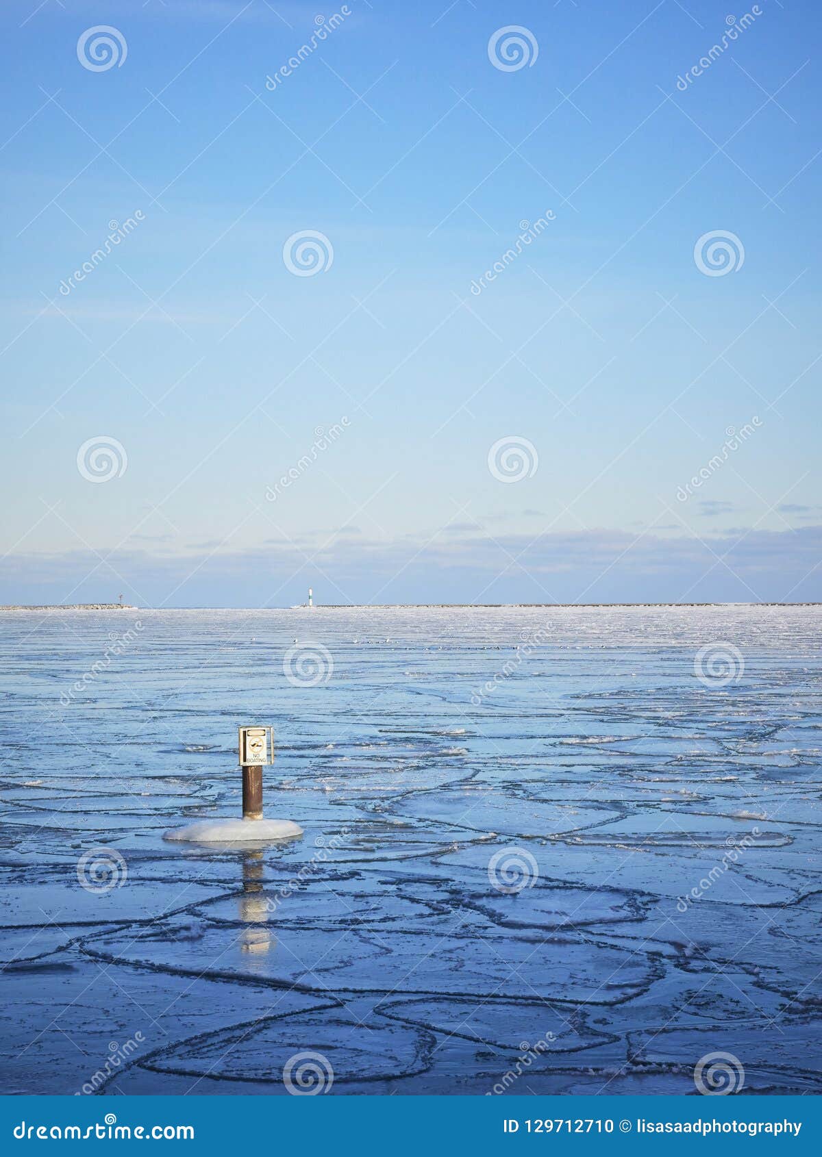 Thin Sheets of Ice in Ocean Stock Photo - Image of cold, season: 129712710