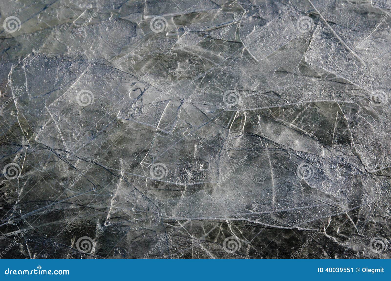 Thin shivers of broken ice stock image. Image of frozen - 40039551