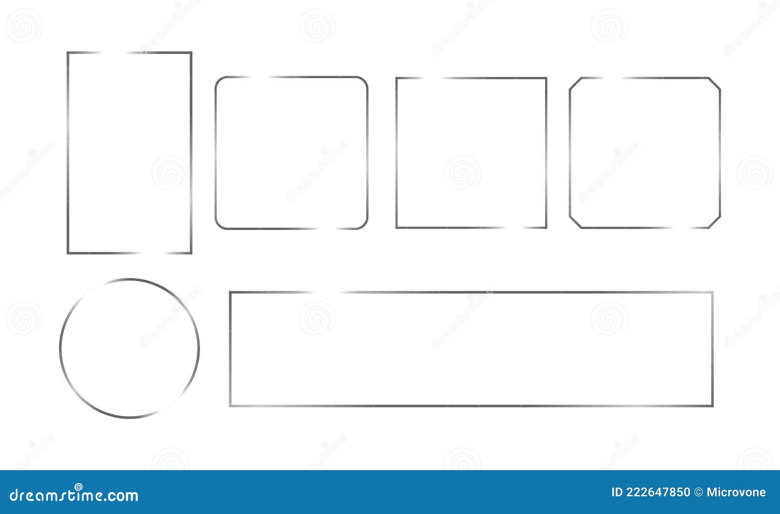 Thin Silver Line Flag Royalty-Free Stock Photo | CartoonDealer.com ...