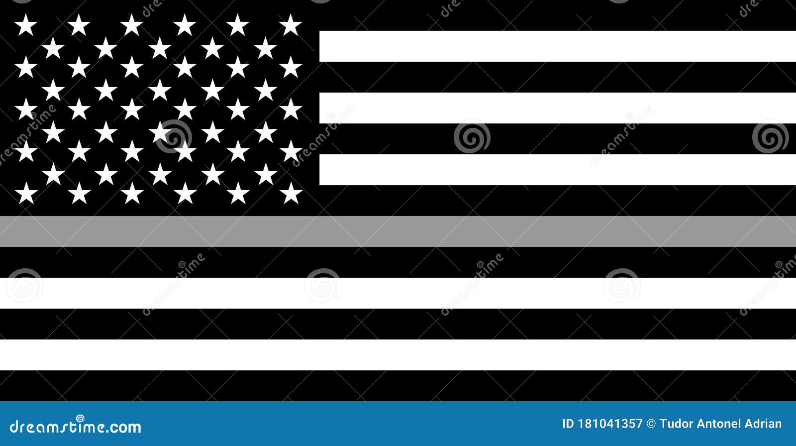 Thin Silver Line Flag Royalty-Free Stock Photo | CartoonDealer.com ...